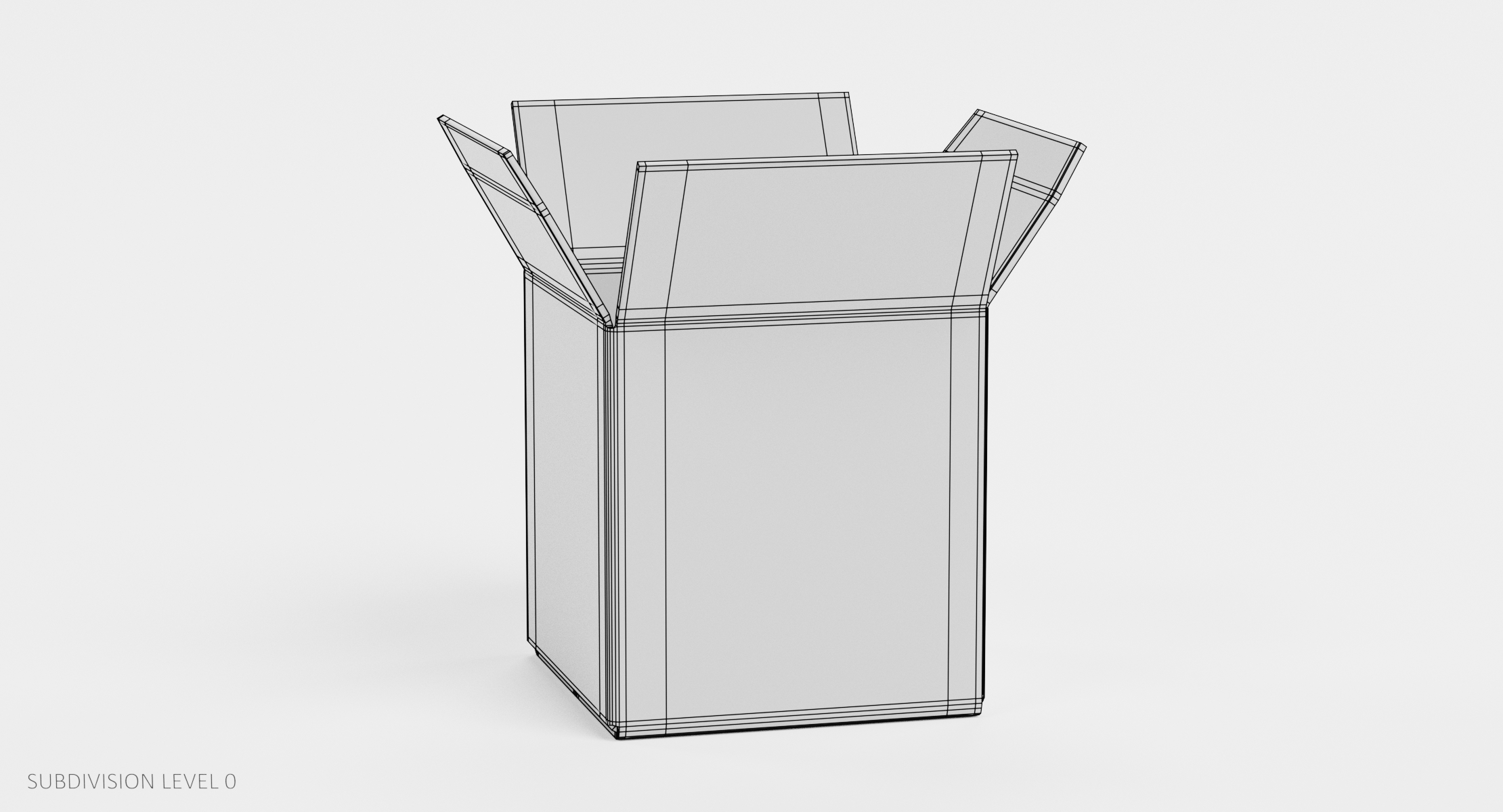 3D cardboard boxes model - TurboSquid 1241402