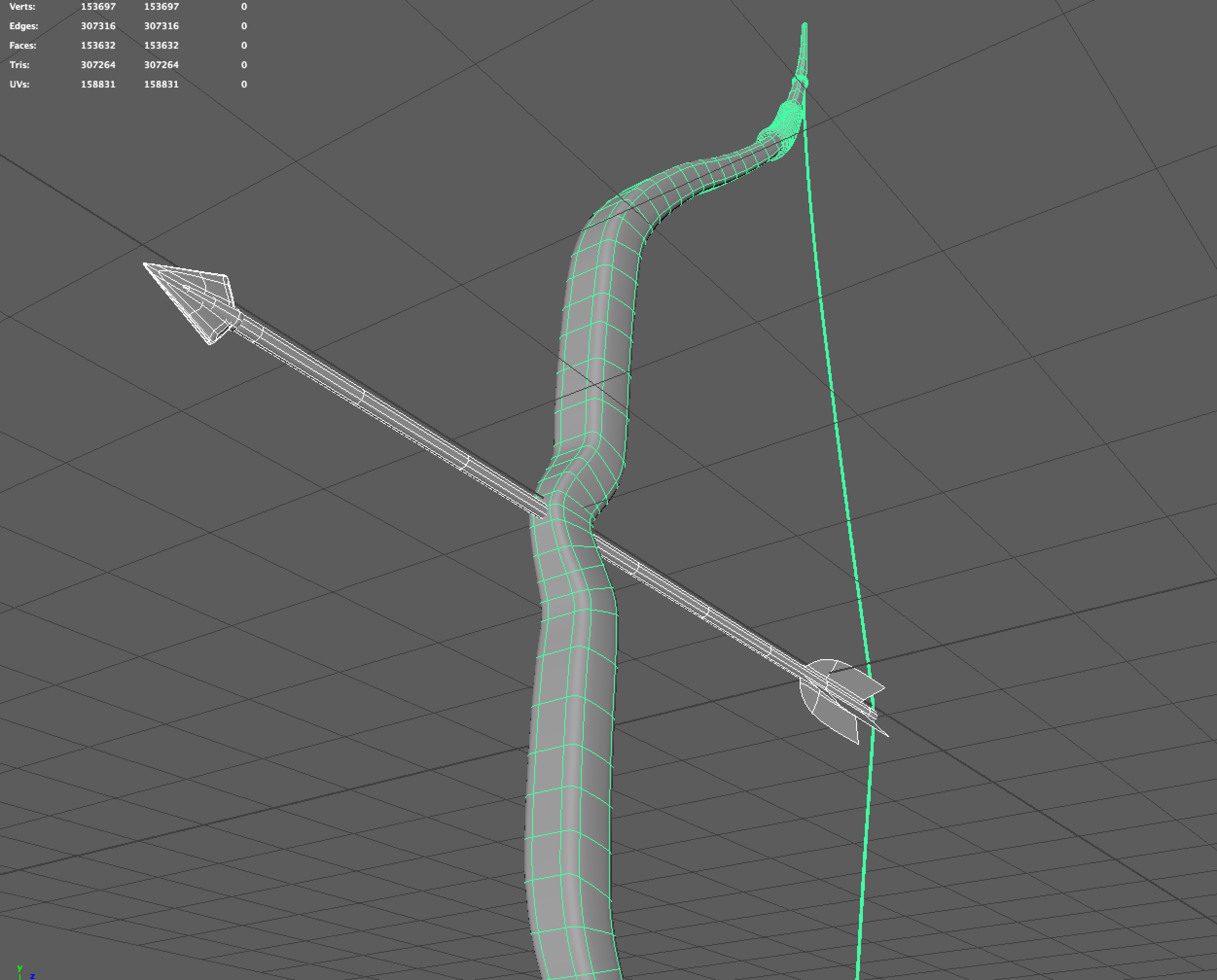 Arch arrow arc 3D model - TurboSquid 1241474