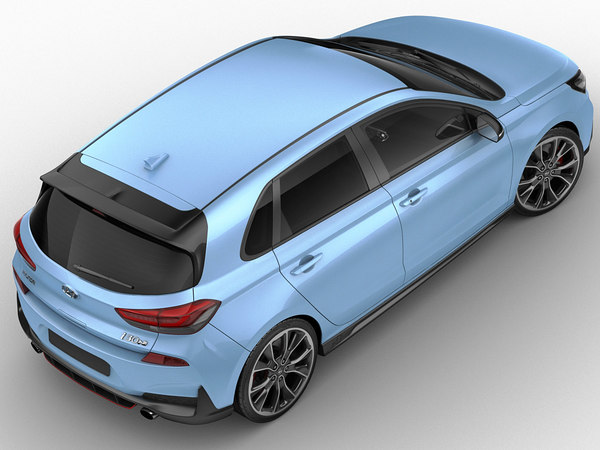Hyundai i30 n 3D model - TurboSquid 1241485