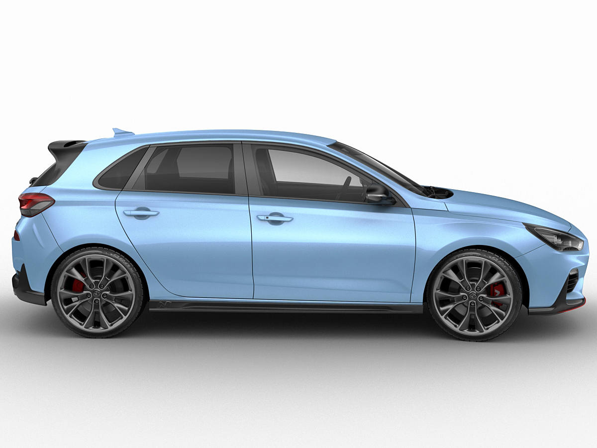 Hyundai i30 n 3D model - TurboSquid 1241485