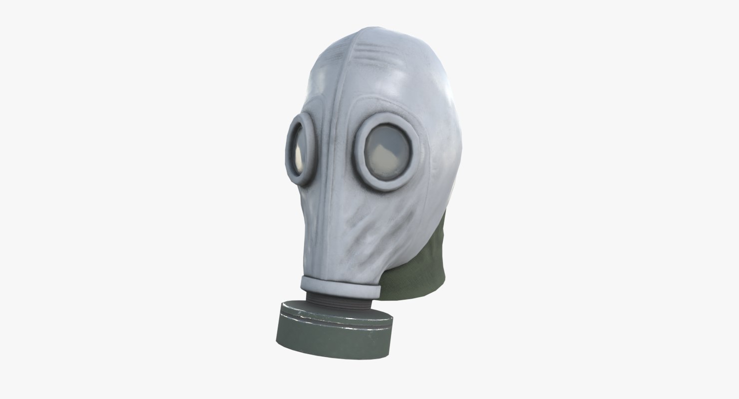 3D gp-5 gas mask gasmask - TurboSquid 1241488