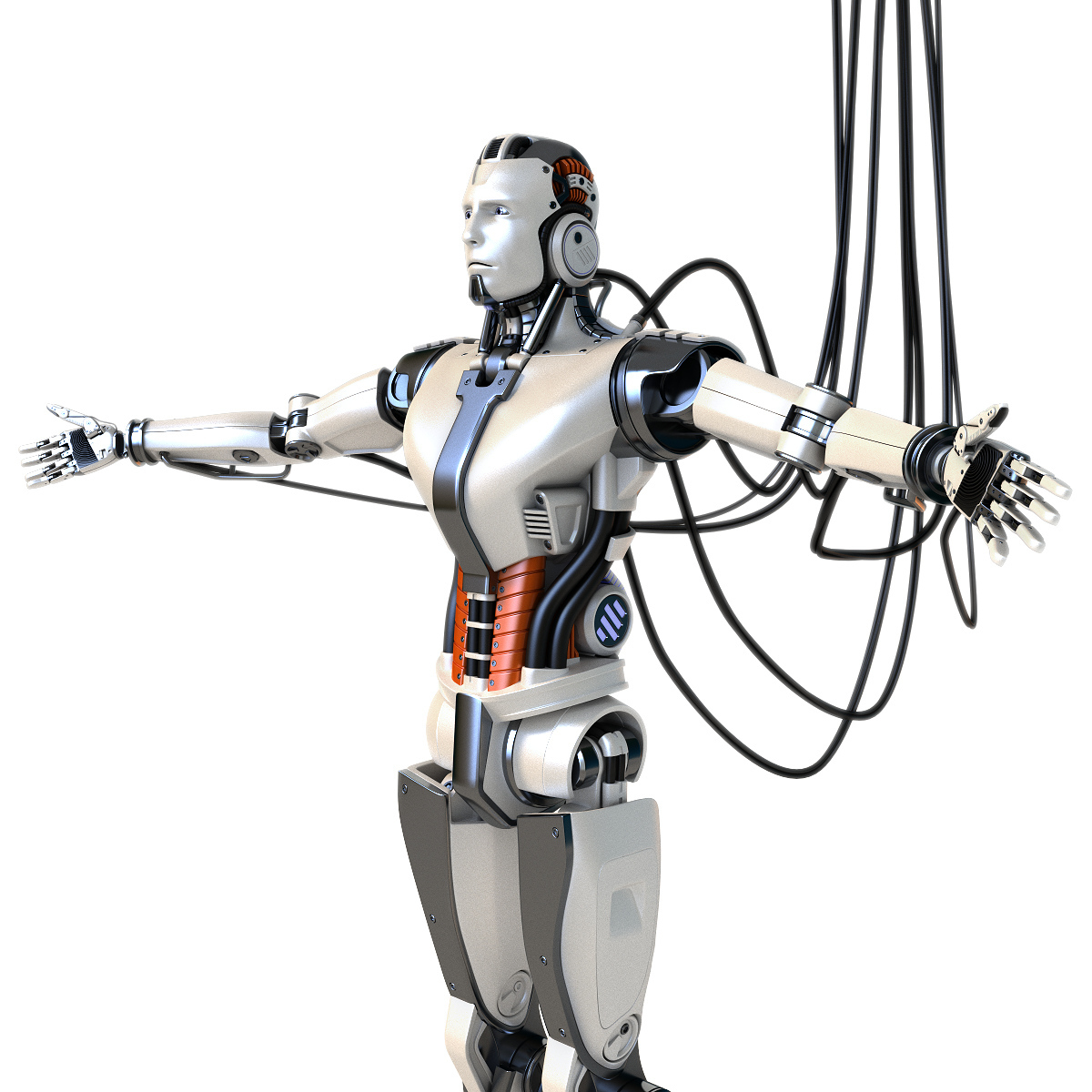 modèle 3D de Robot cyborg homme - TurboSquid 1241524