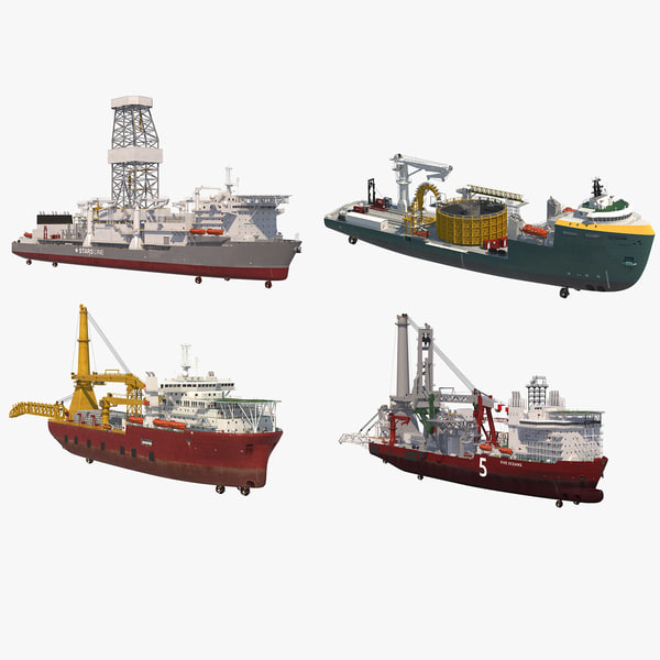 tugboat offshore 3d model