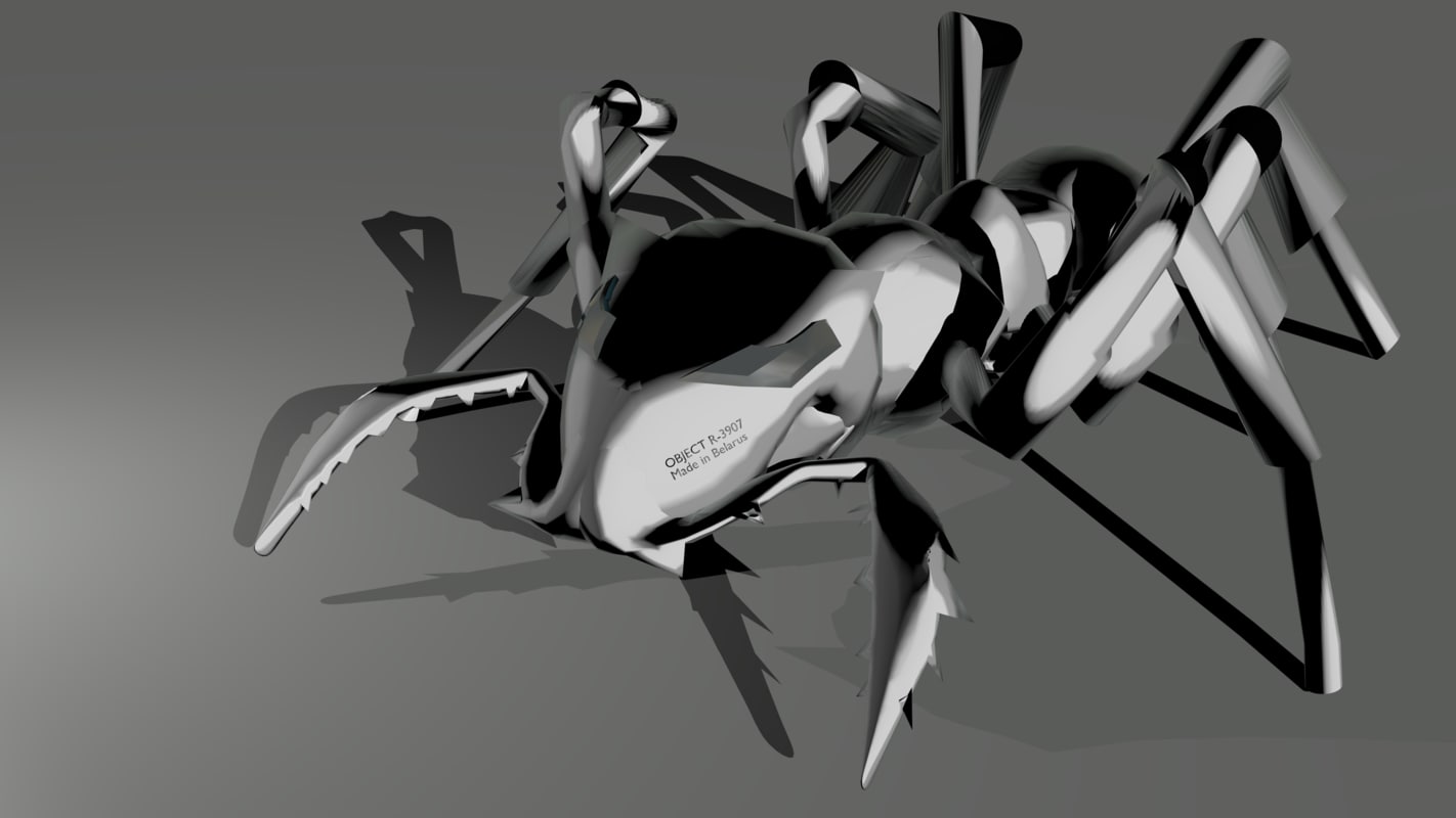 3D insect robot 3 - TurboSquid 1241882