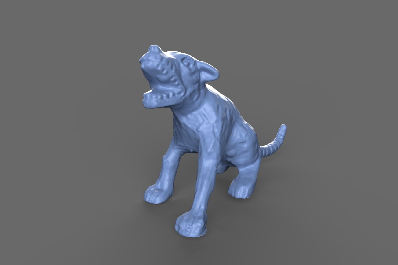 Zombie dog miniature 3D model - TurboSquid 1241884