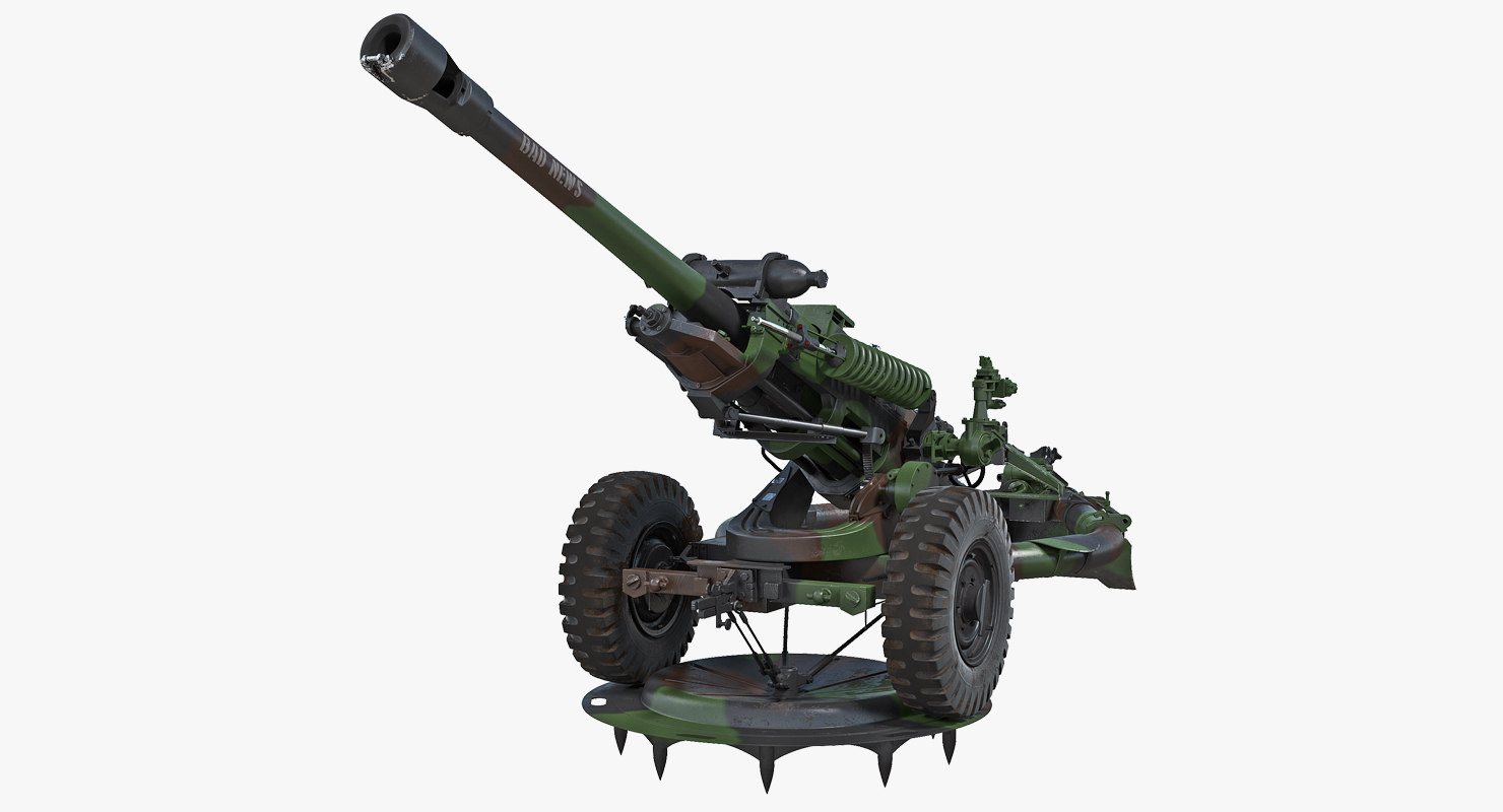 Light field howitzer m119 3D - TurboSquid 1241993