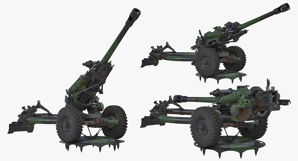 Light field howitzer m119 3D - TurboSquid 1241993