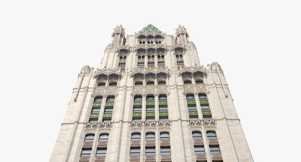 Realistic woolworth building model - TurboSquid 1242300