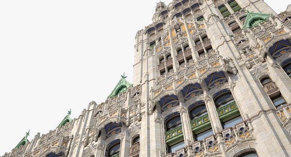 Realistic woolworth building model - TurboSquid 1242300