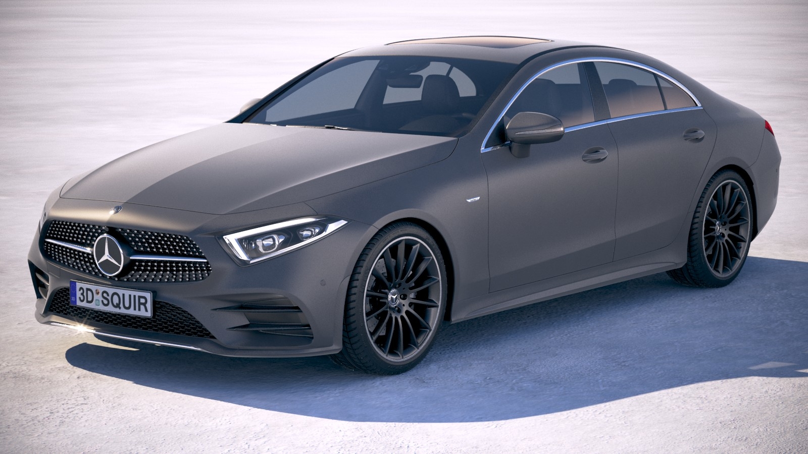 3D модель Mercedes CLS AMG 2019 - TurboSquid 1242441