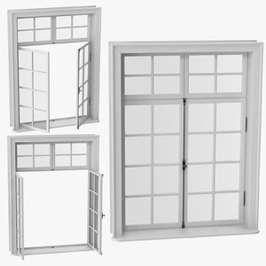 free big window 2011 3d model