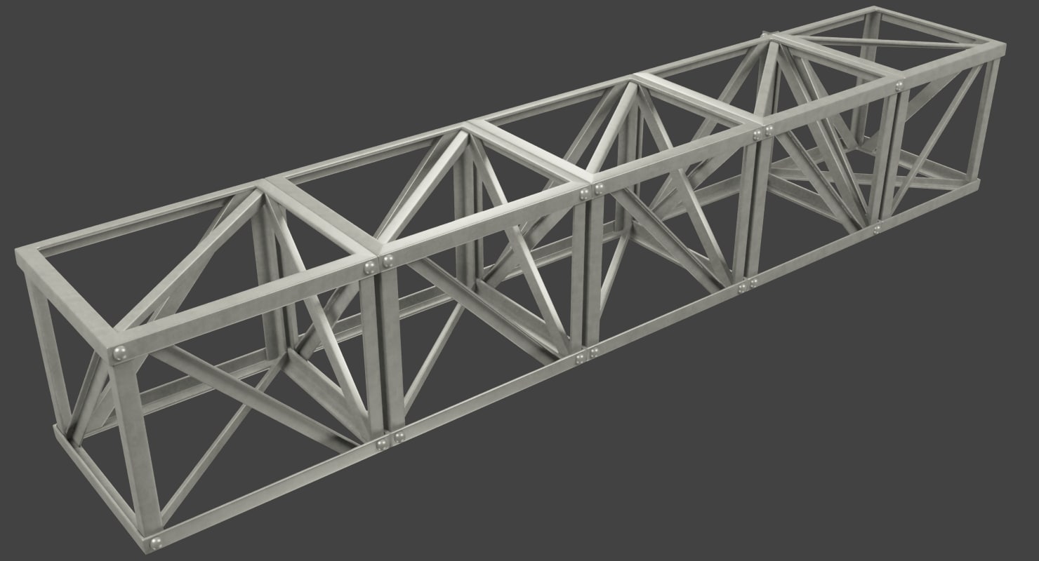 Line truss model - TurboSquid 1242486