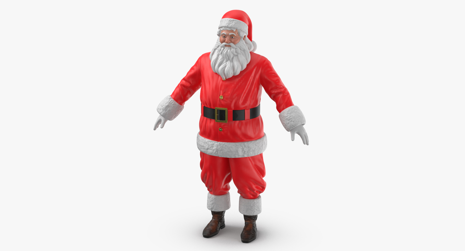 3D santa poses - TurboSquid 1242506