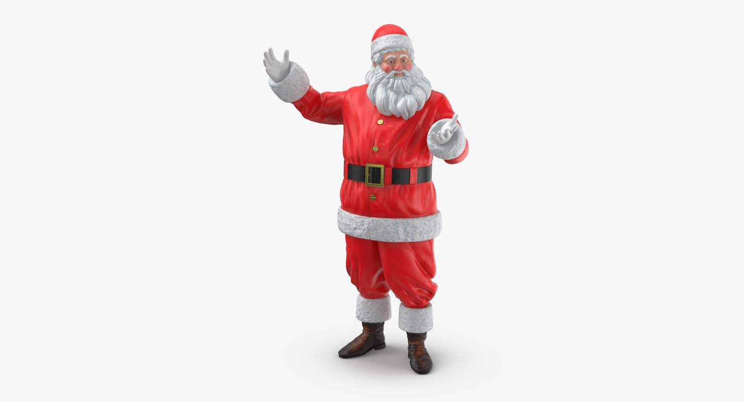 3D santa poses - TurboSquid 1242506