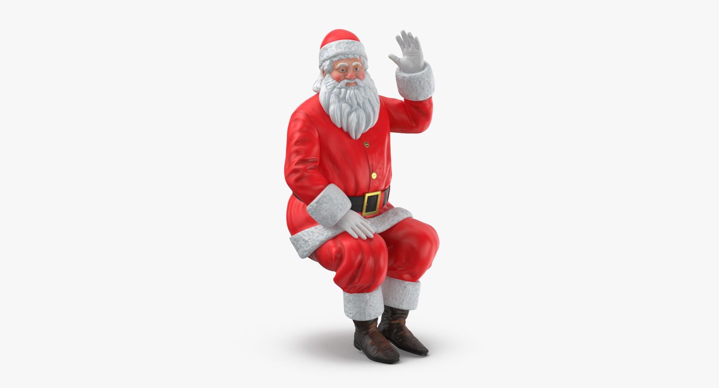 3D santa poses - TurboSquid 1242506