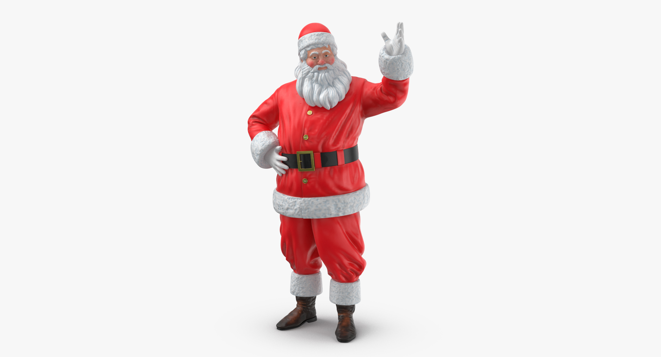 3D santa poses - TurboSquid 1242506