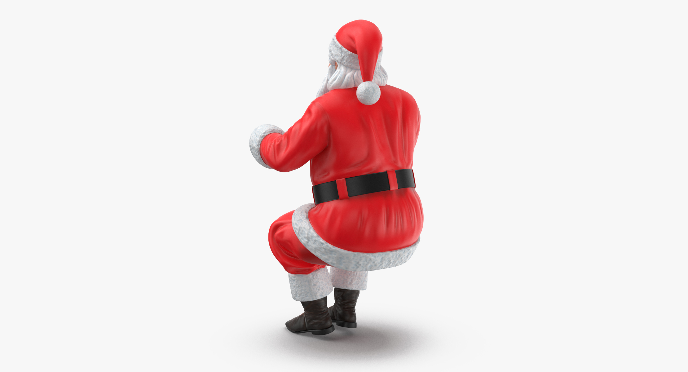 3D santa poses - TurboSquid 1242506