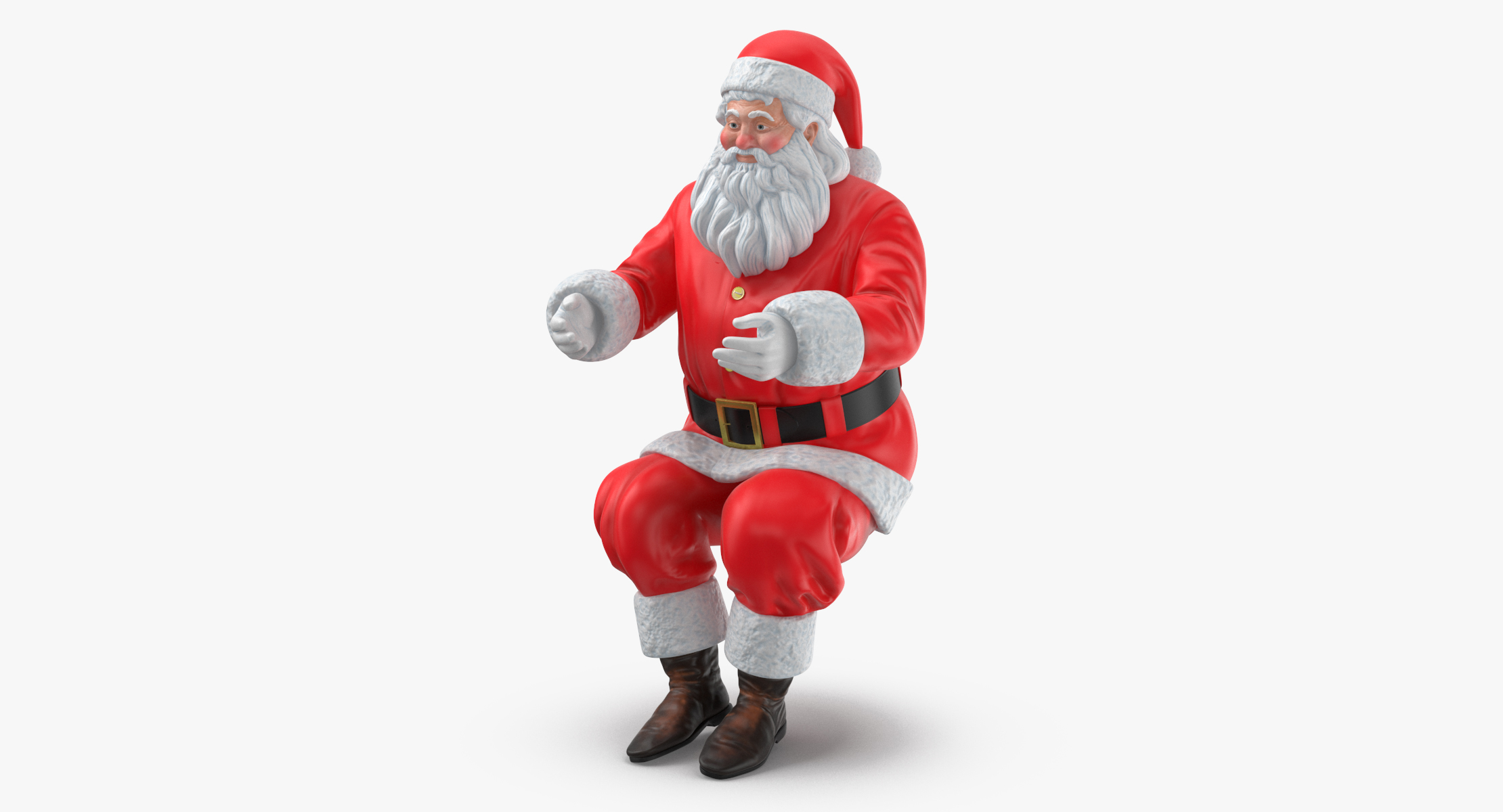 3D santa poses - TurboSquid 1242506