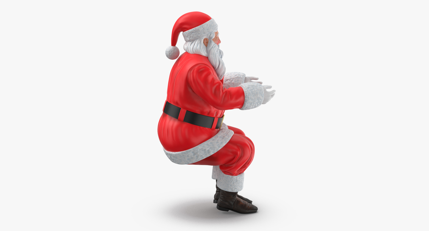 3D santa poses - TurboSquid 1242506
