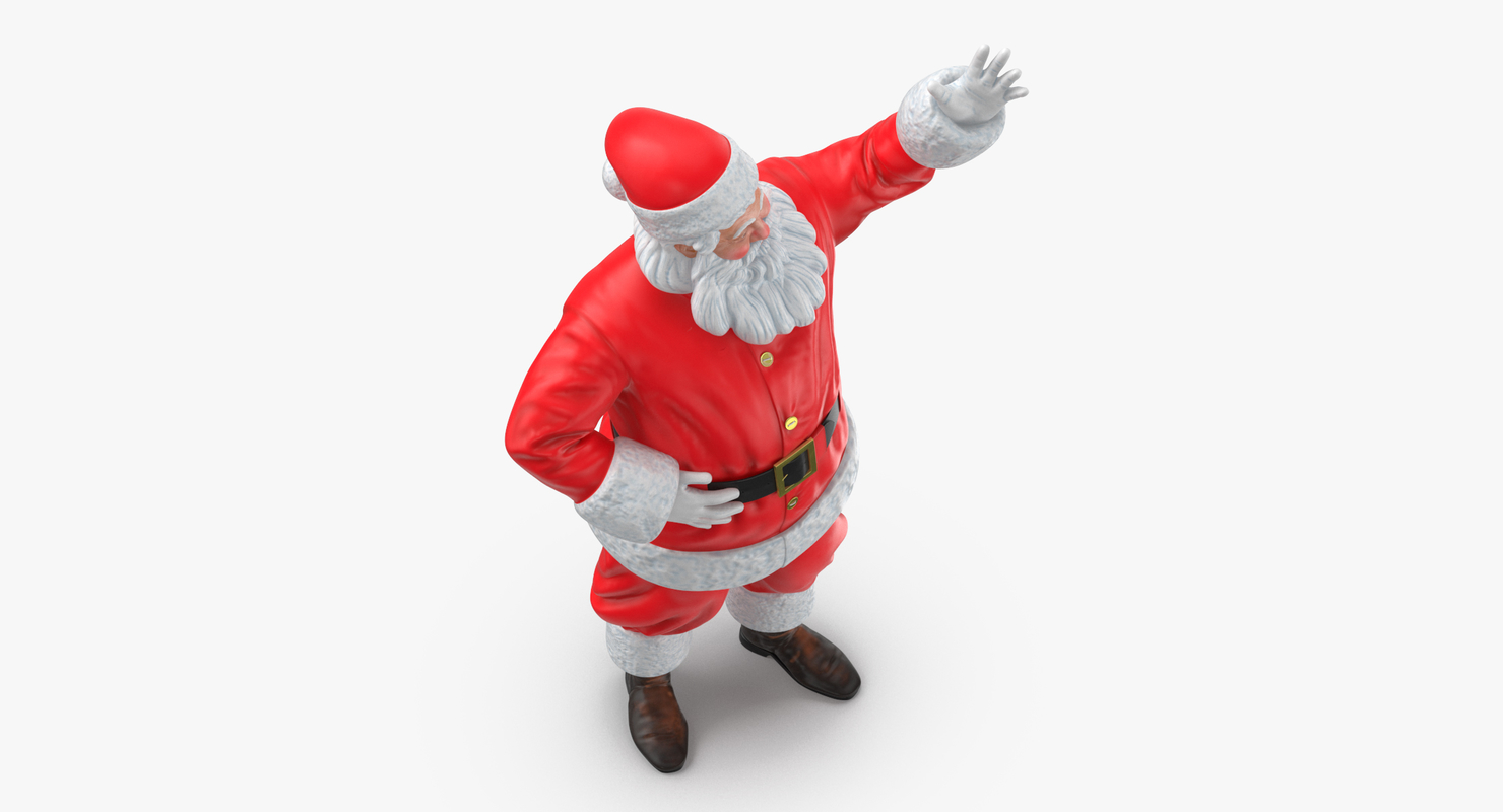 3D santa poses - TurboSquid 1242506