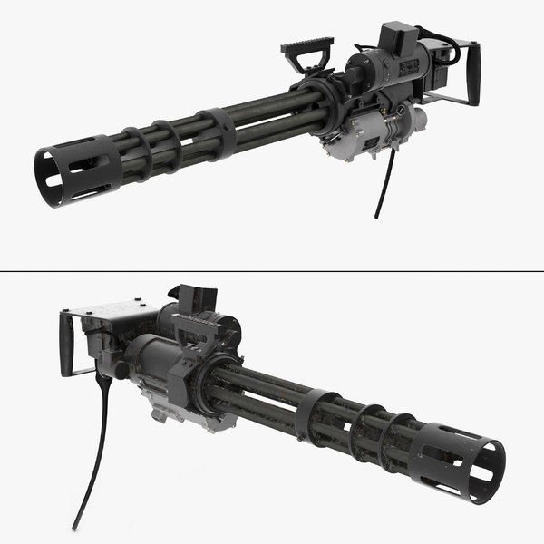 3D m134 minigun - TurboSquid 1242541