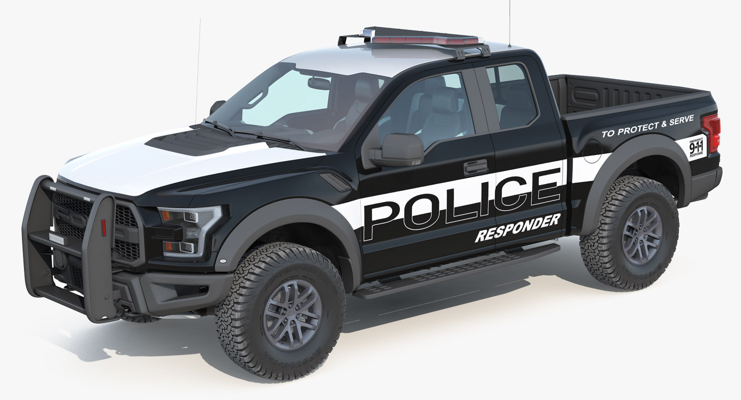 F150 raptor police interceptor 3D model - TurboSquid 1242846