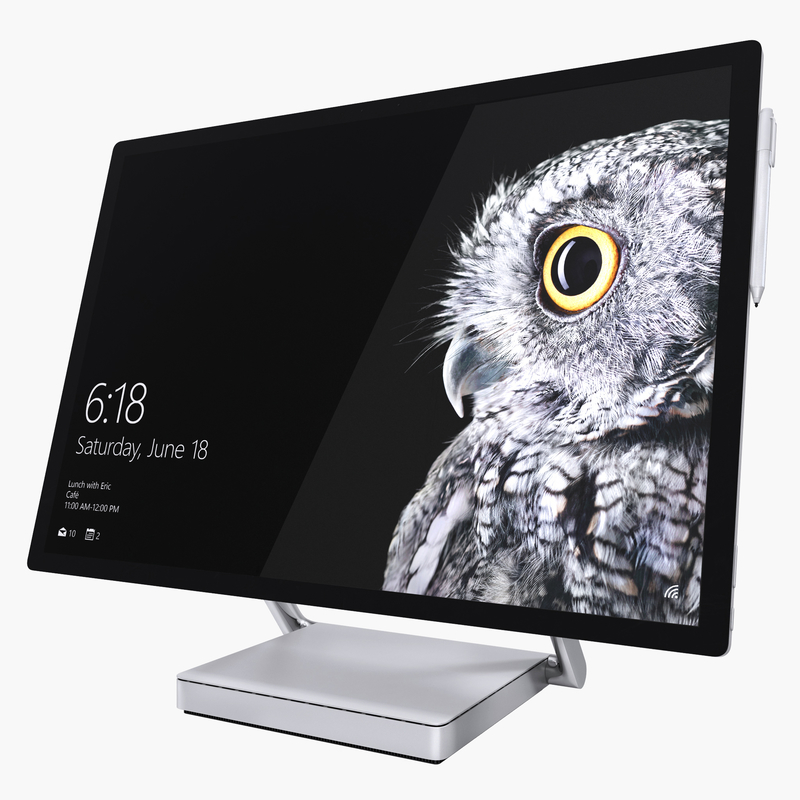 Microsoft surface studio model - TurboSquid 1242858