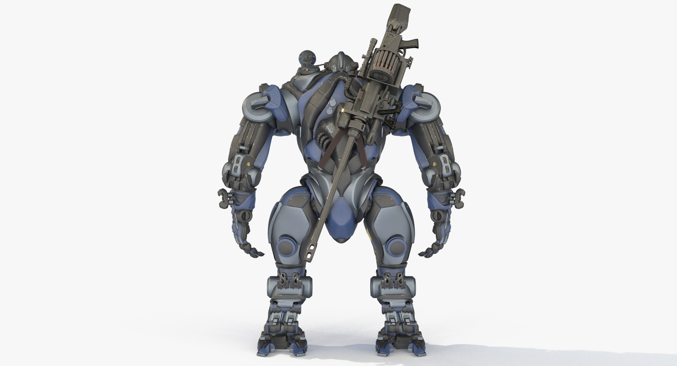 3D mech heavy - TurboSquid 1242882