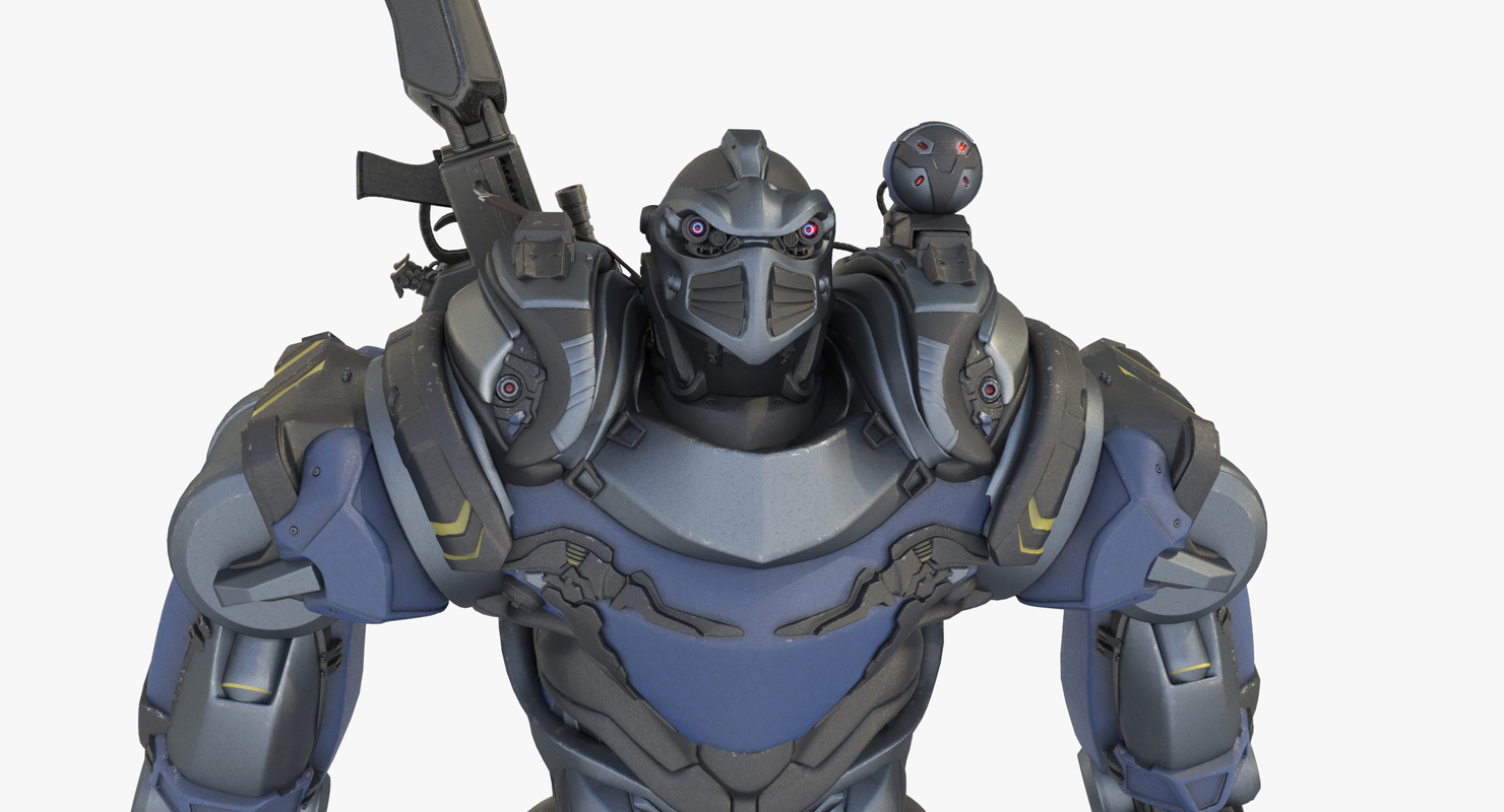 3D mech heavy - TurboSquid 1242882