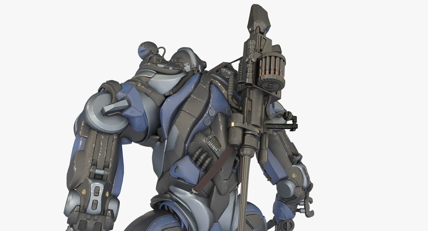 3D mech heavy - TurboSquid 1242882