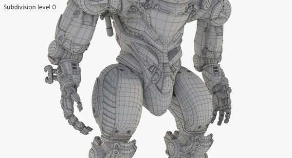 3D mech heavy - TurboSquid 1242882