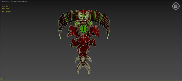 3D model spaceship swarmy - TurboSquid 1242909