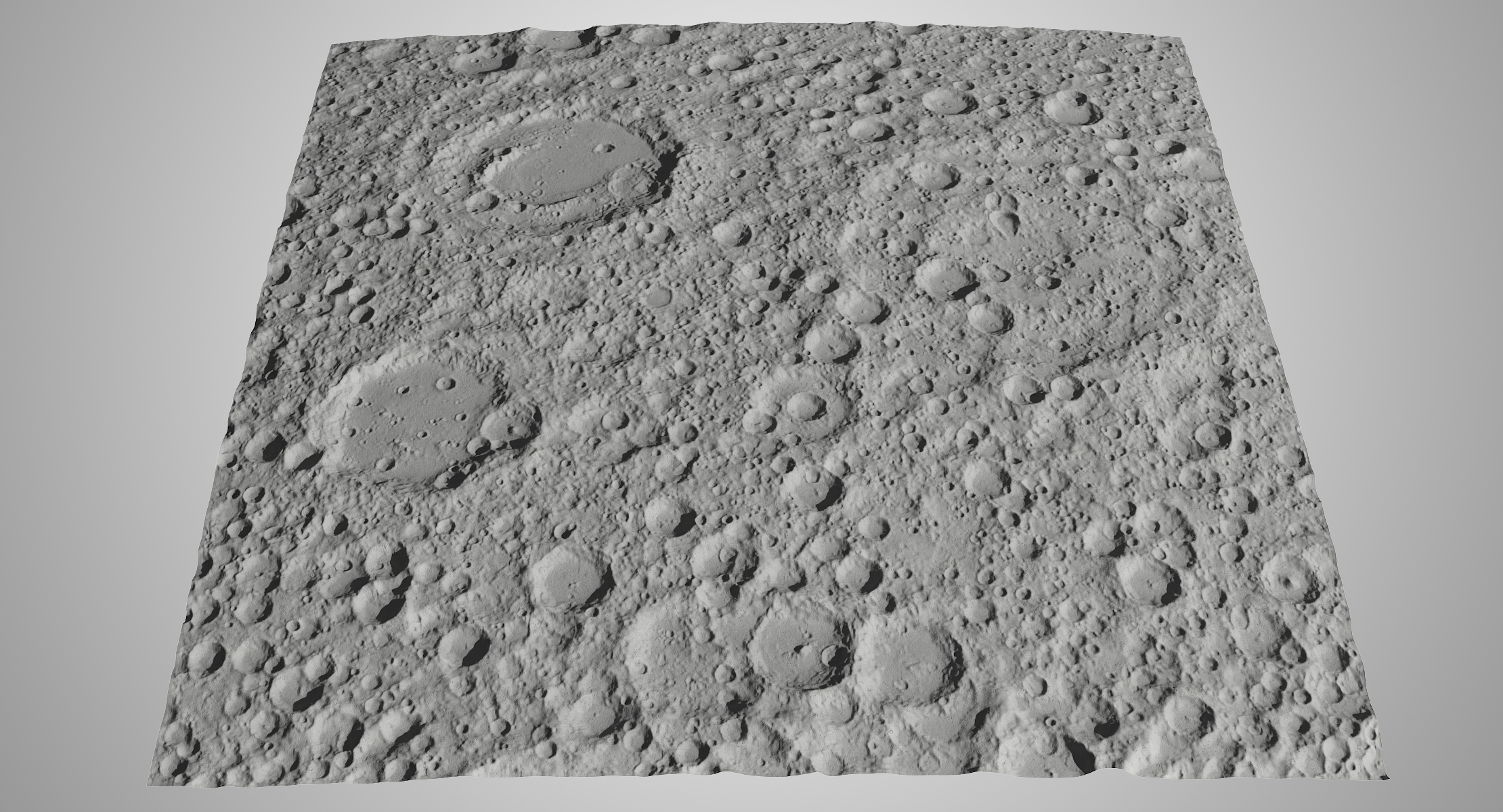 3D moon surface - TurboSquid 1242925