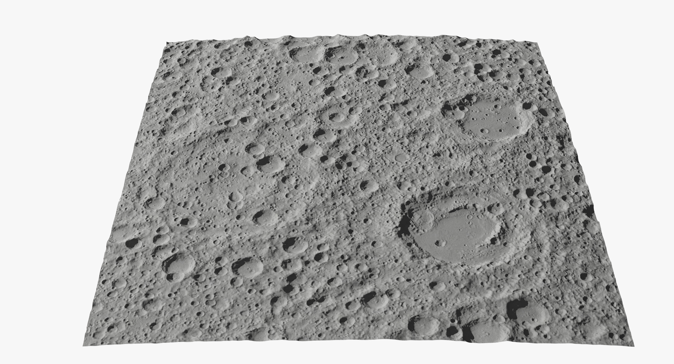 3D moon surface - TurboSquid 1242925