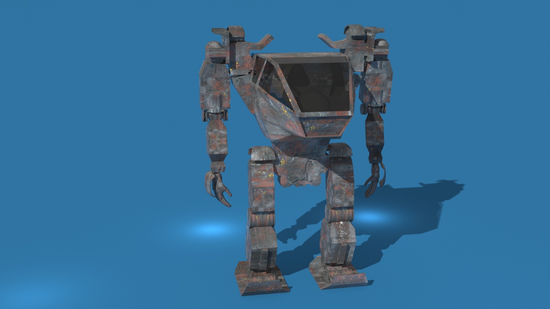 3D robot rig - TurboSquid 1242984