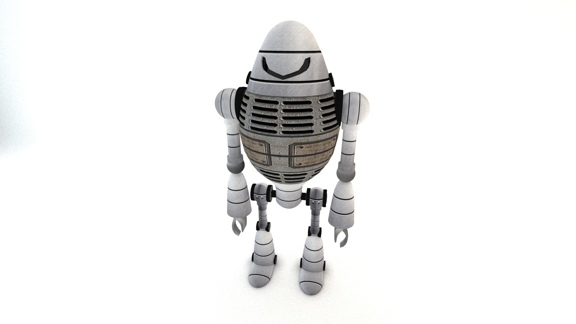 Robot Rigged 3d Model Turbosquid 1242997