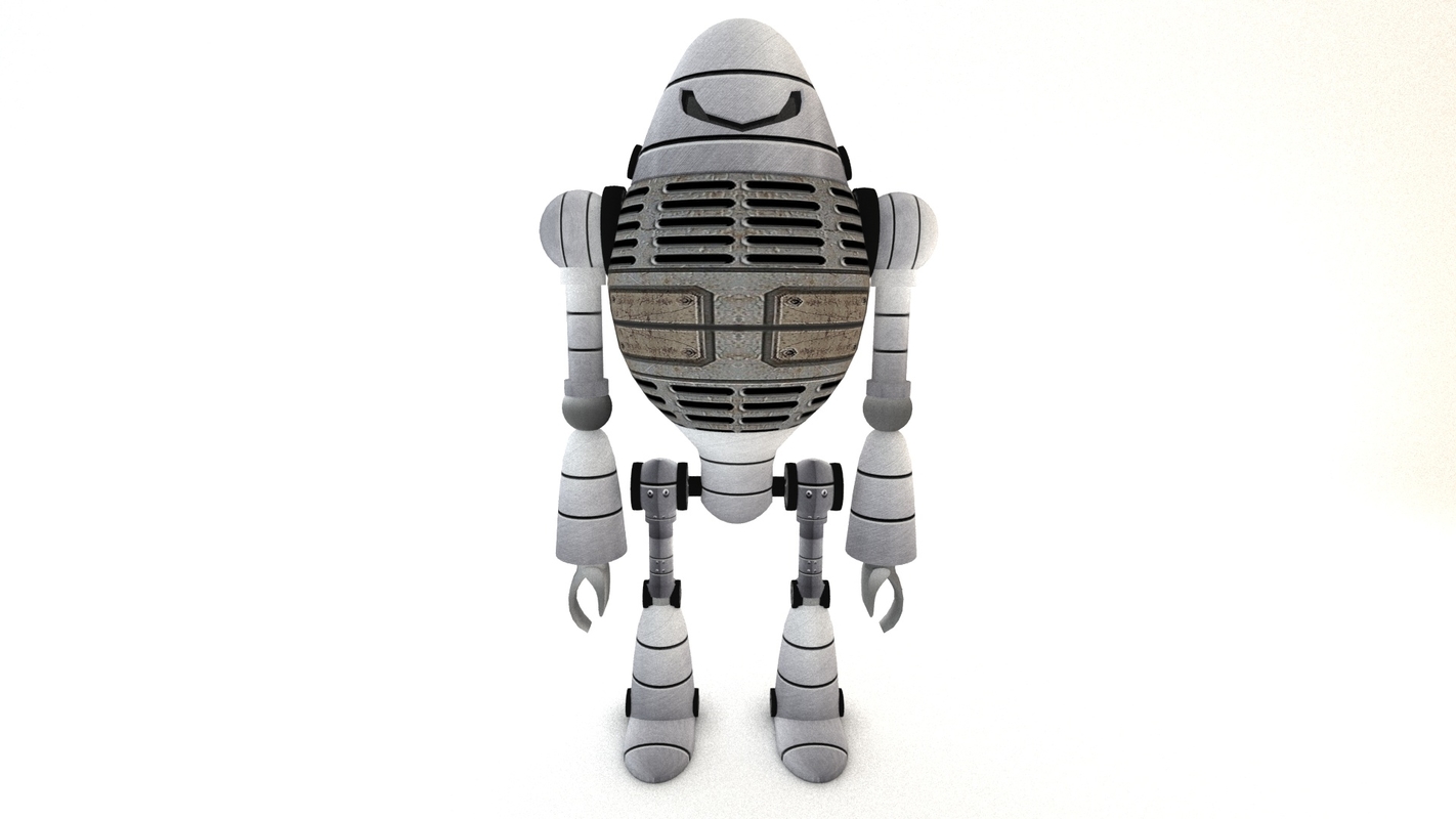 Robot rigged 3D model - TurboSquid 1242997