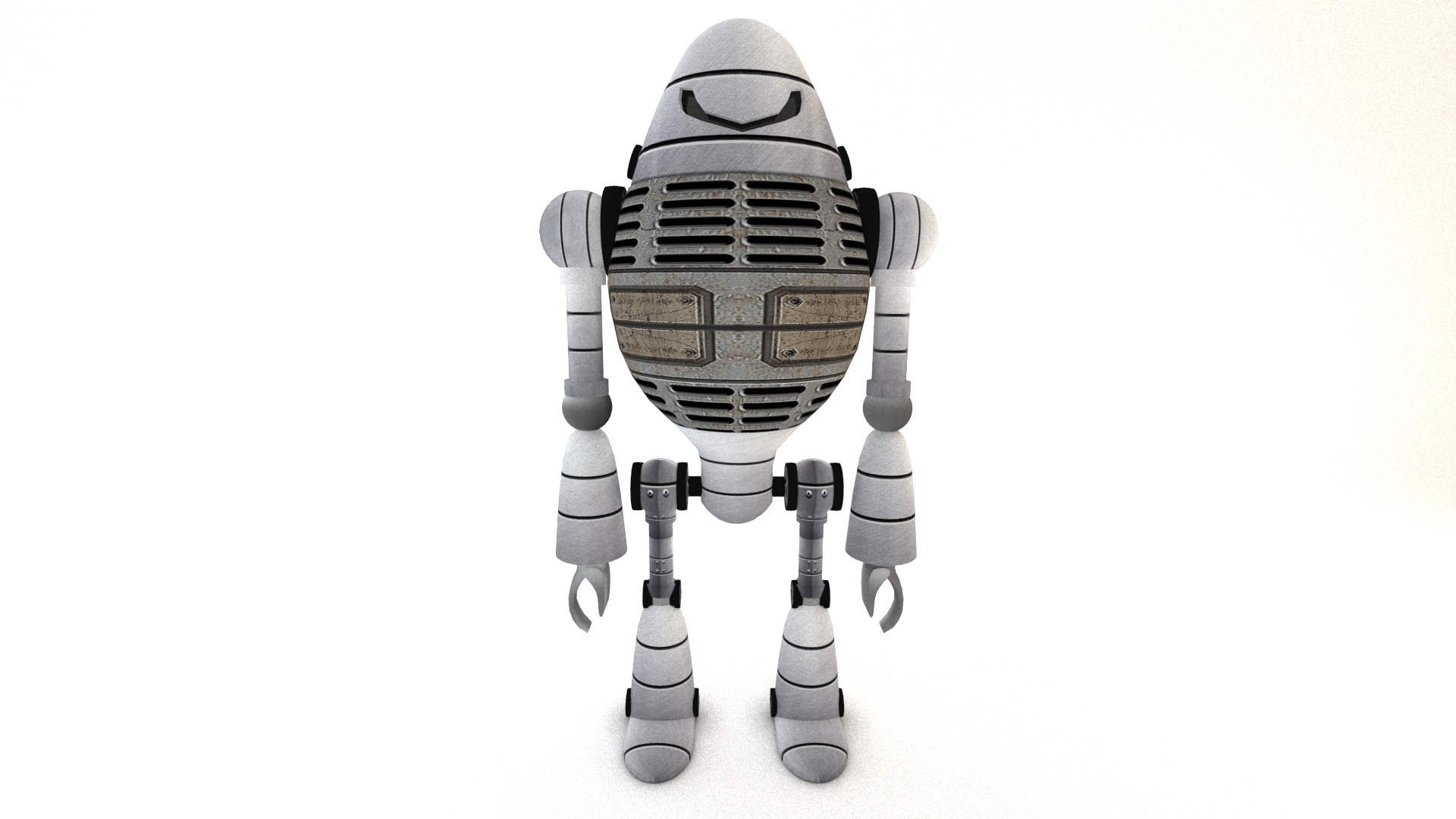 Robot Rigged 3d Model Turbosquid 1242997
