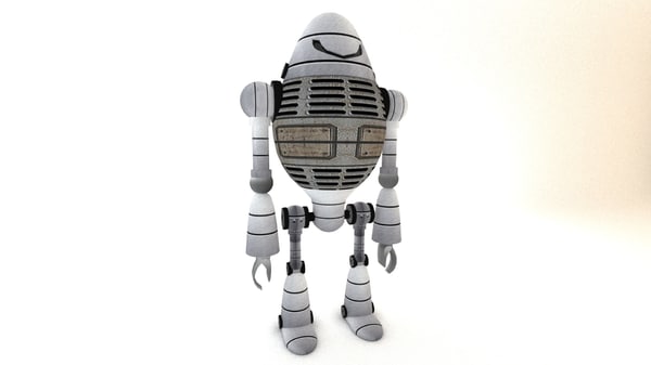 Robot rigged 3D model - TurboSquid 1242997
