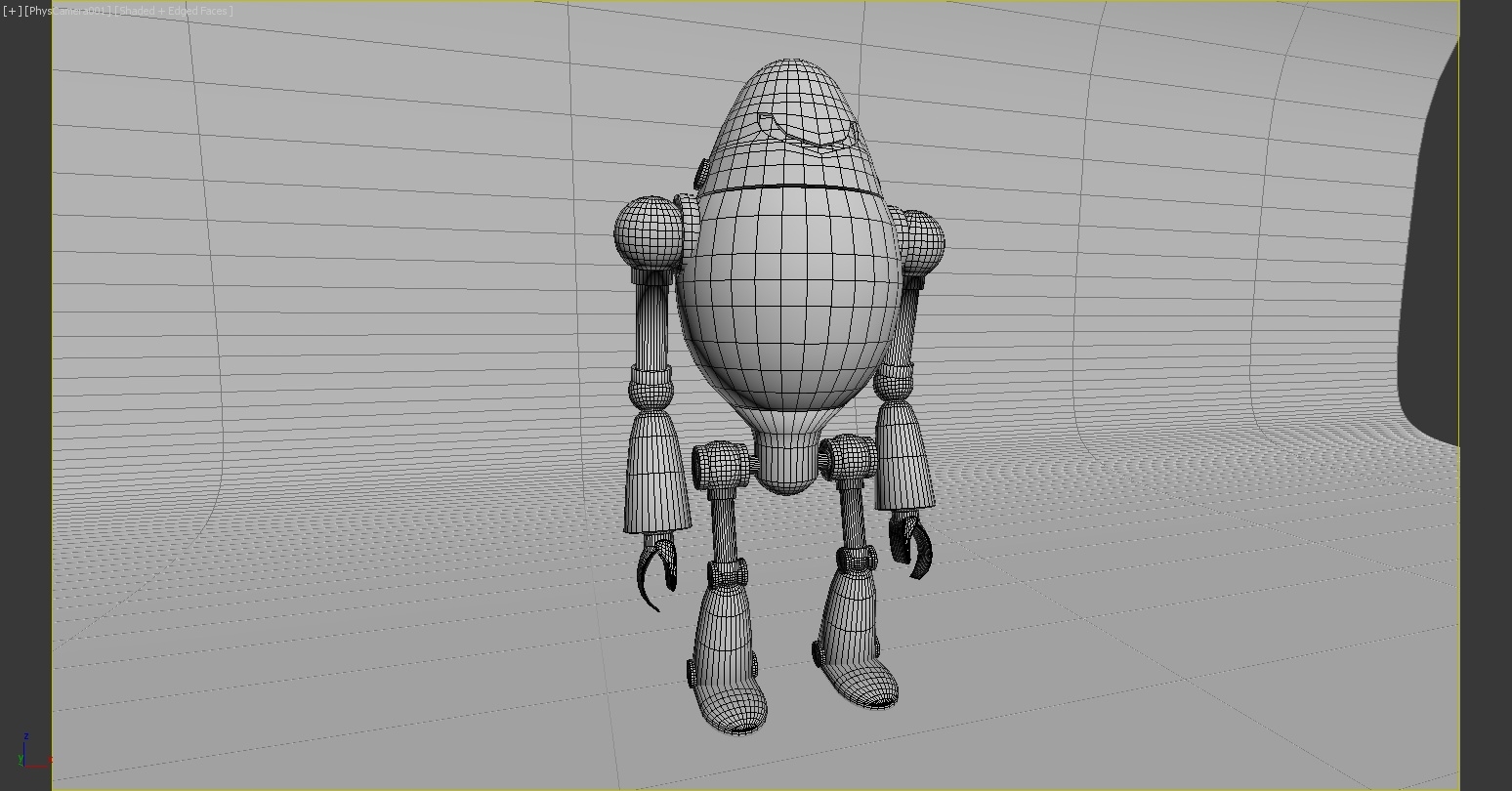 Robot rigged 3D model - TurboSquid 1242997