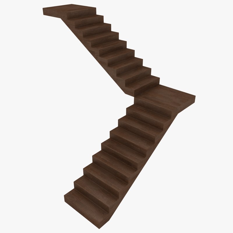 3D realistic stairs model - TurboSquid 1243053