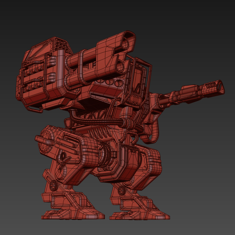 Heavy robot 3D model - TurboSquid 1243200