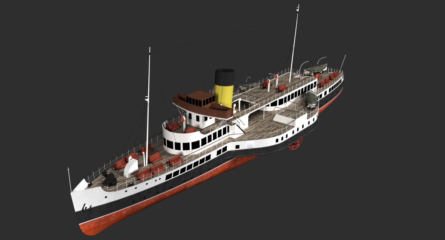 Steam caledonia model - TurboSquid 1243201