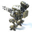 3D robot rocket launcher - TurboSquid 1243234