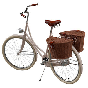 dutch bicycle 3d model