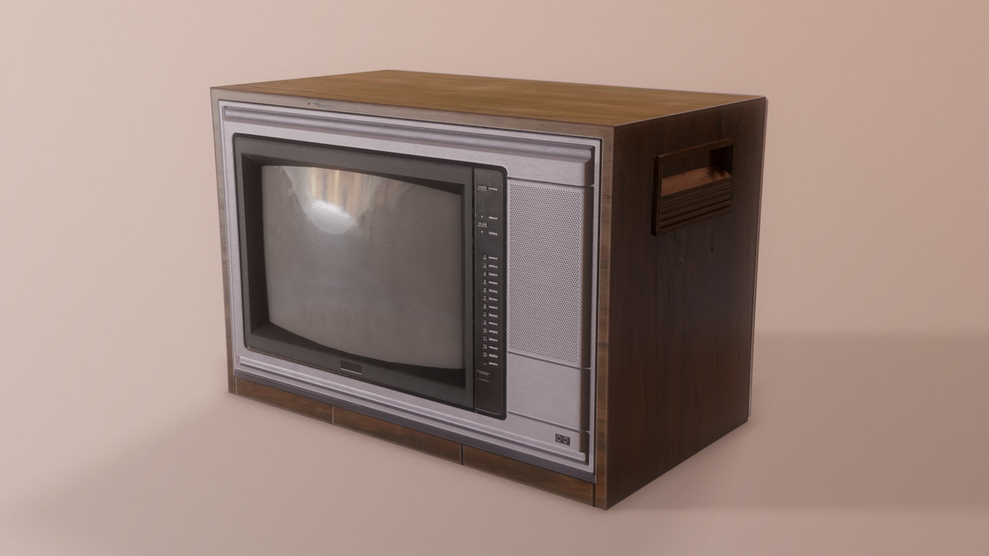 Trinitron crt tv screen 3D - TurboSquid 1243395