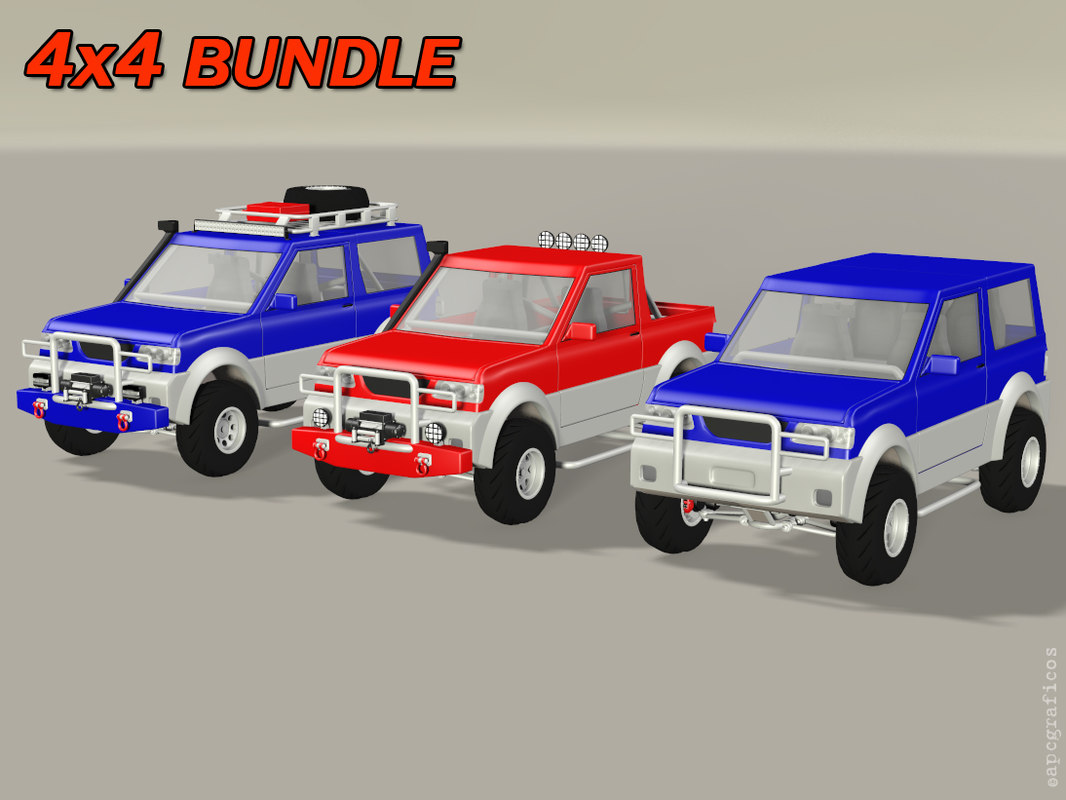 3D model 4x4 vehicle suv - TurboSquid 1243408