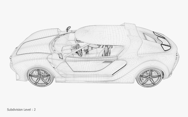 3D concept car design - TurboSquid 1243451