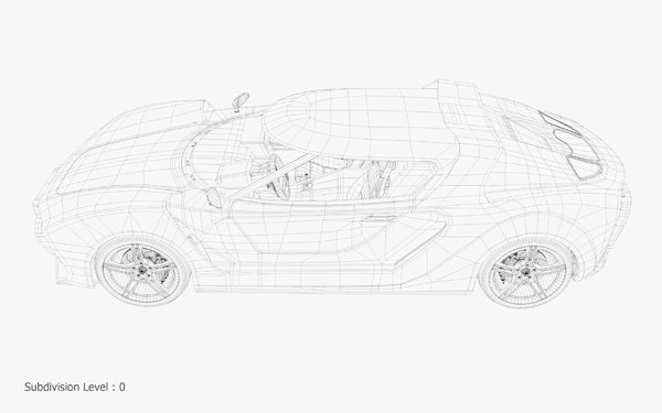 3D concept car design - TurboSquid 1243451