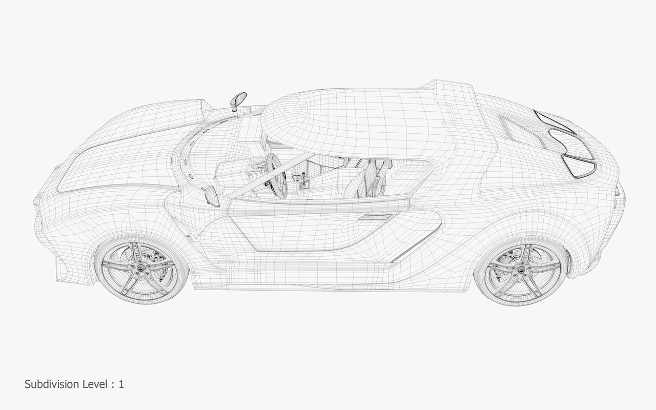 3D concept car design - TurboSquid 1243451